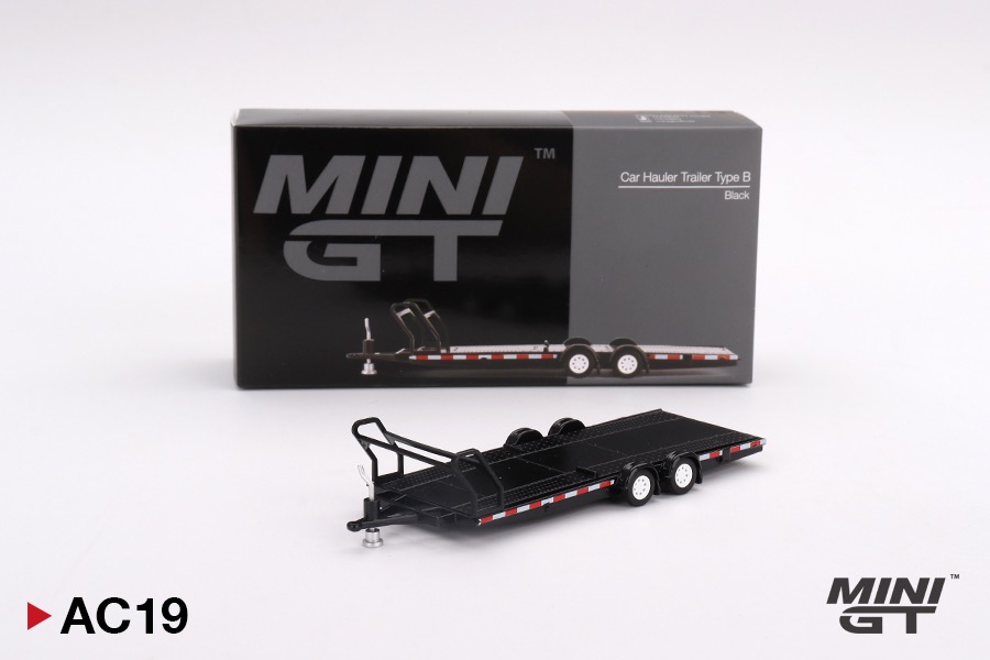 MINI GT Car Hauler Trailer Type B Black, Hobbies & Toys, Toys & Games ...