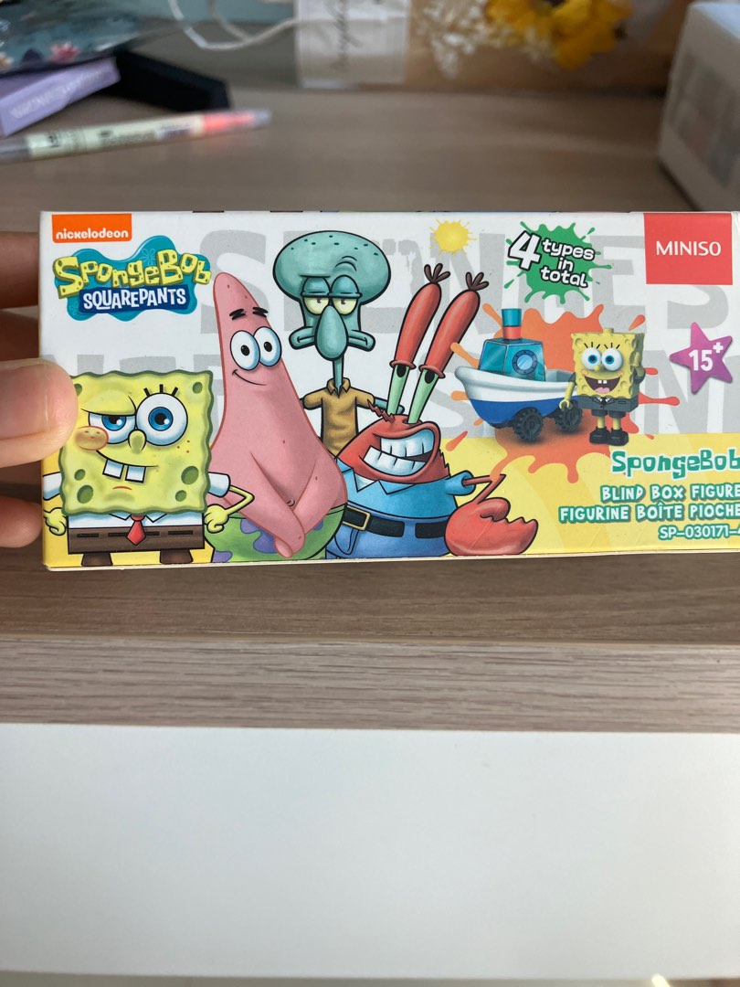 Miniso SpongeBob SquarePants Blind Box Figure, Hobbies & Toys, Toys ...