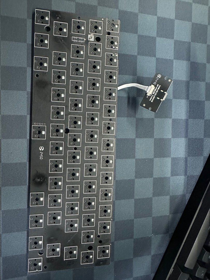 monsgeek fun 60 ultra pcb motherboard daughterboard tmr rapid trigger ...