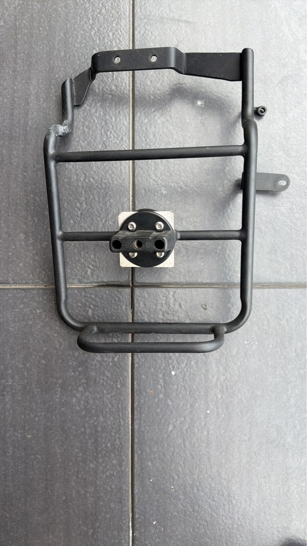Honda CT125 Motorcycle Side Rack - Black, Motorcycles, Motorcycle ...