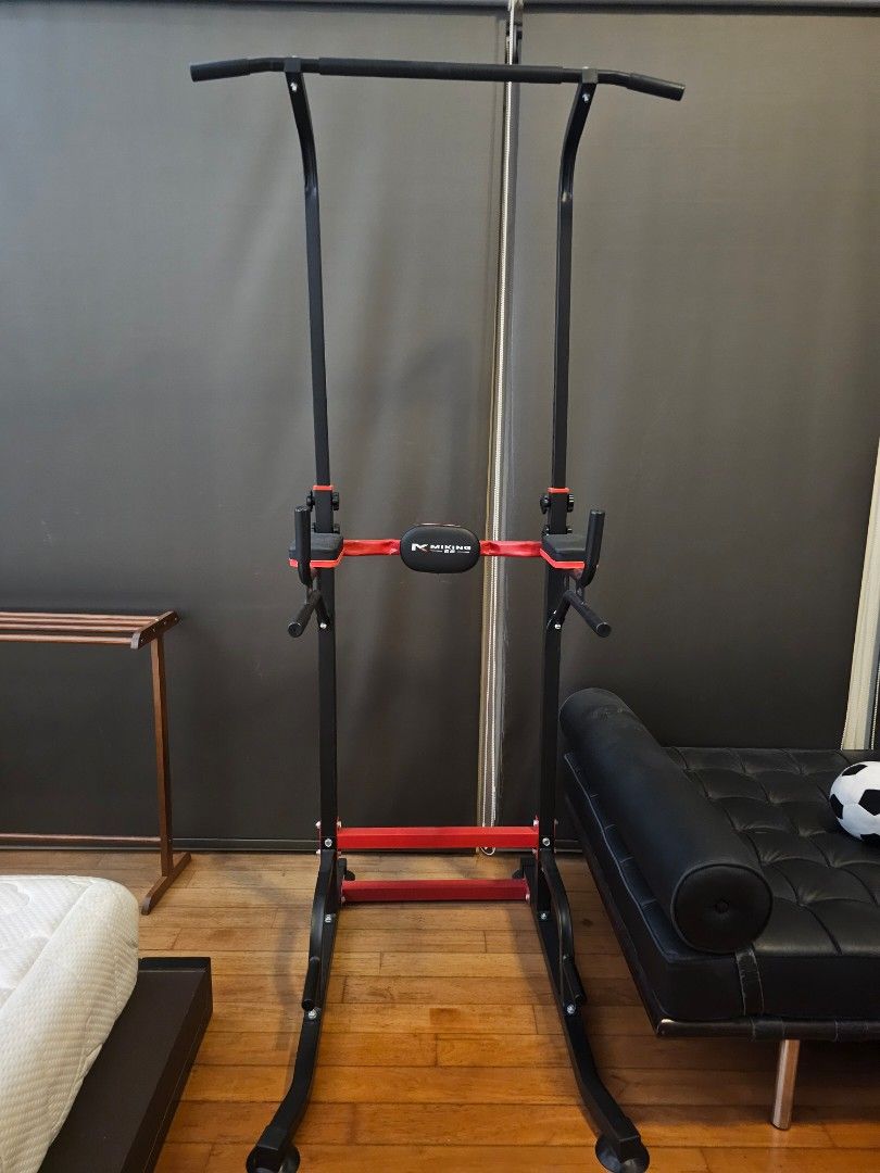 Multi Function Pull Up Tower Stand Home Fitness Gym Equipment Workout ...
