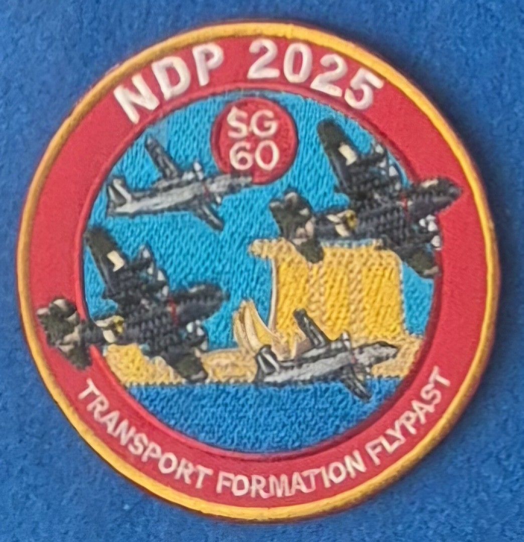 Looking for NDP 2025 Transport Formation Flypast Patch, Bulletin Board ...
