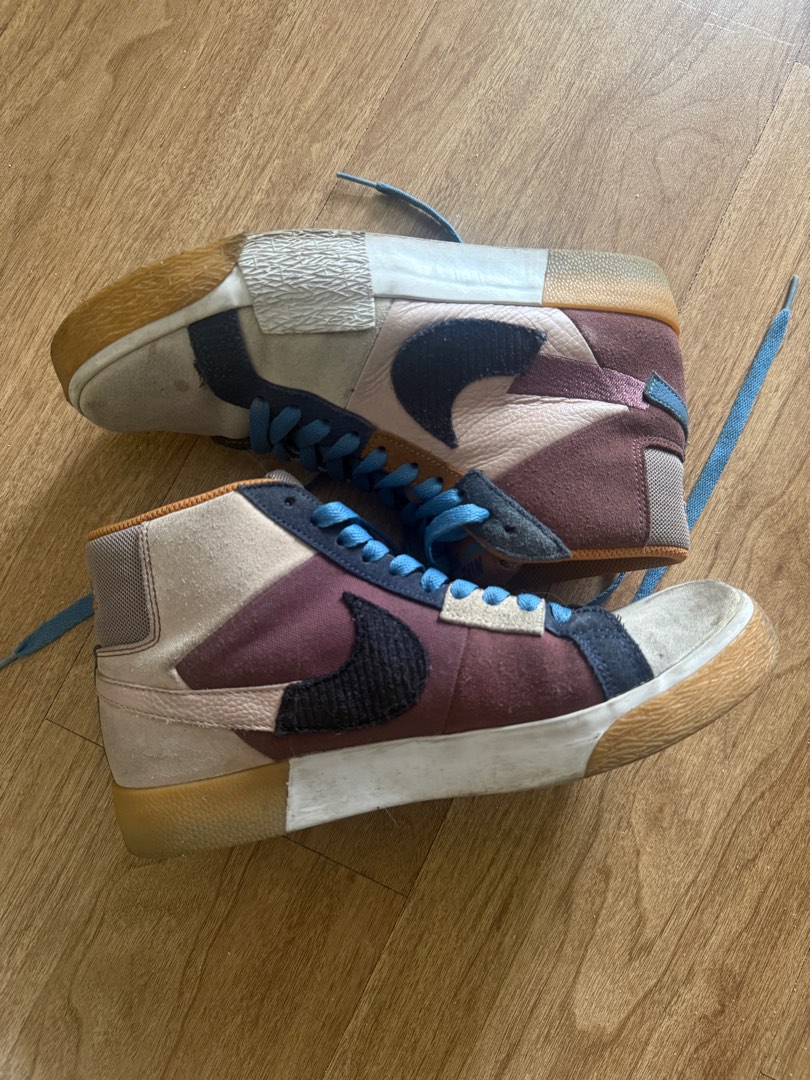 Nike SB Blazer Mid Patchwork, Men's Fashion, Footwear, Sneakers on ...