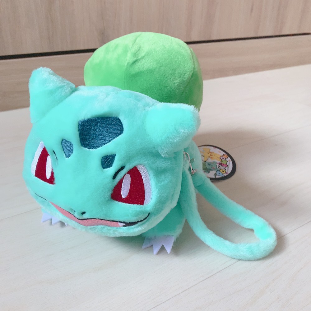 Pokemon Bulbasaur Pouch Plushie, Hobbies & Toys, Toys & Games on Carousell