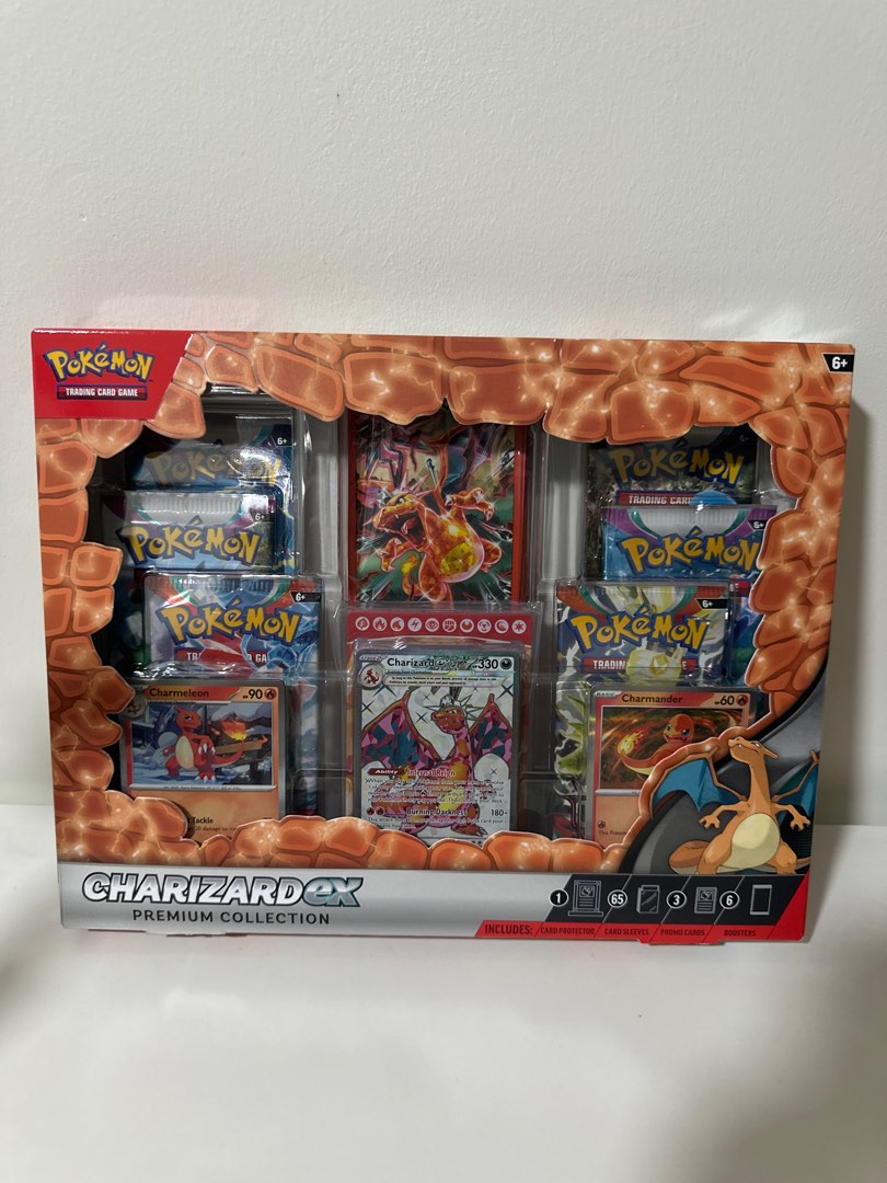 Pokemon Charizard Premium Collection Box, Hobbies & Toys, Toys & Games ...