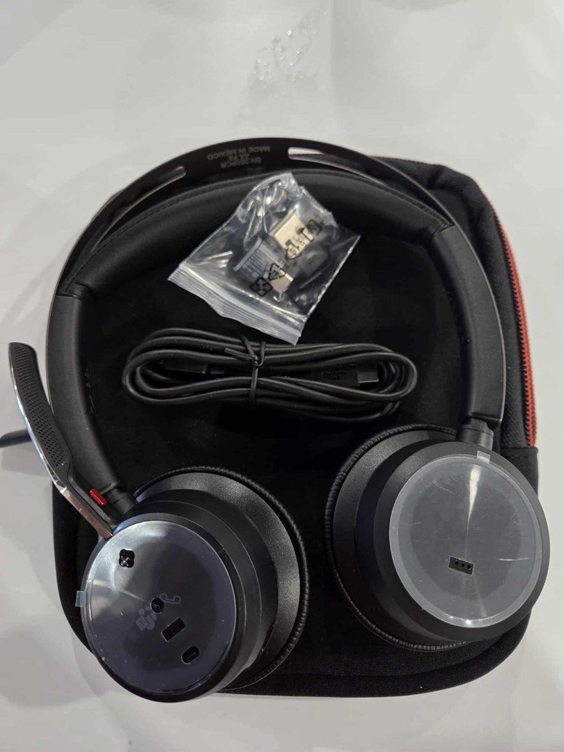 Poly Voyager Focus 2 headphones, Audio, Headphones & Headsets on Carousell