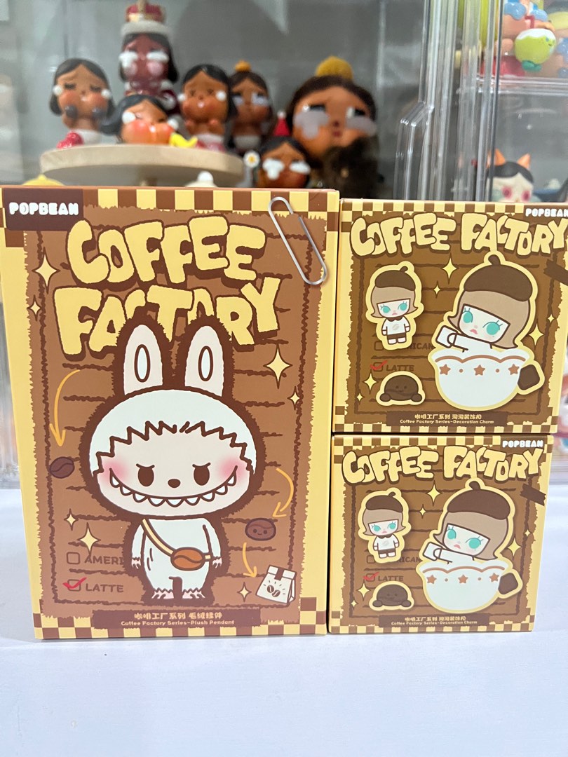Pop mart Coffee Factory Labubu Dimoo Pino Jelly, Hobbies & Toys, Toys ...