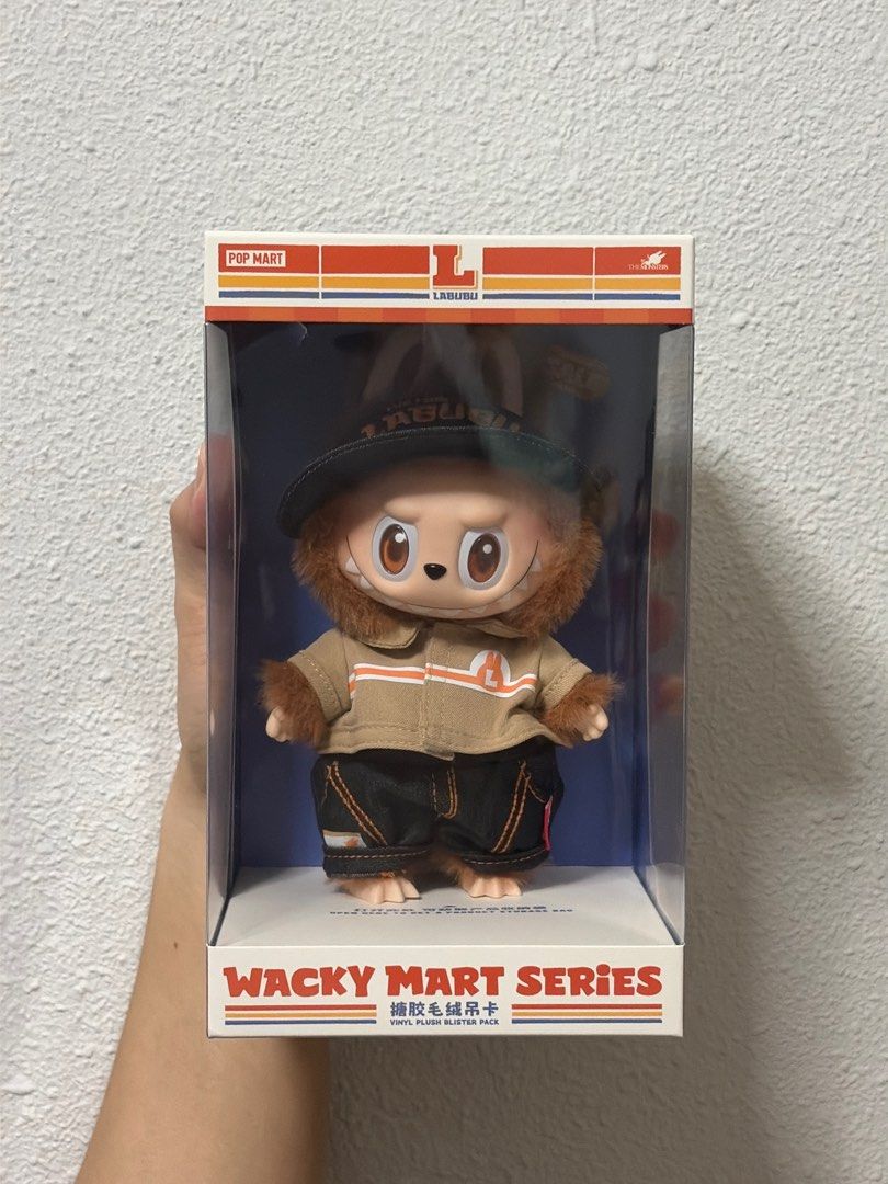POP MART Labubu Wacky Mart Series Figure Vinyl Plush Blister Pack ...