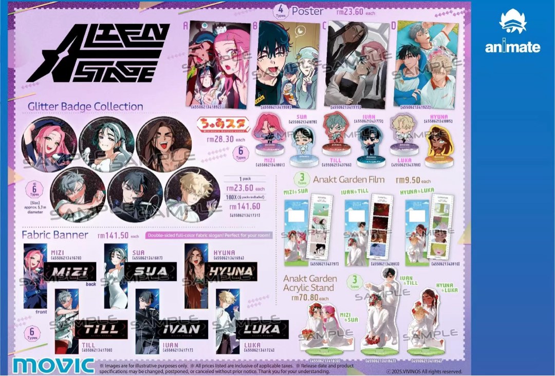 [pre order/live shopping]alnst top6 fair, Hobbies & Toys, Collectibles ...