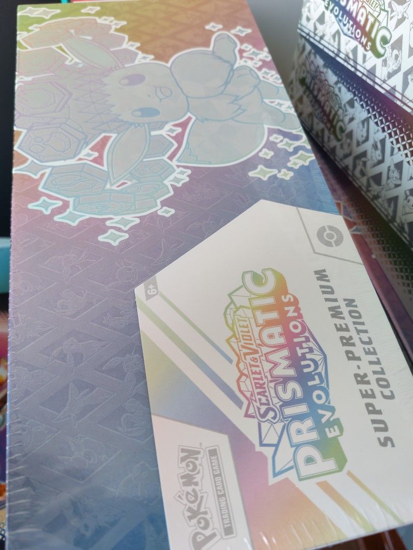 Prismatic Evolutions ETB and SPC, Hobbies & Toys, Toys & Games on Carousell