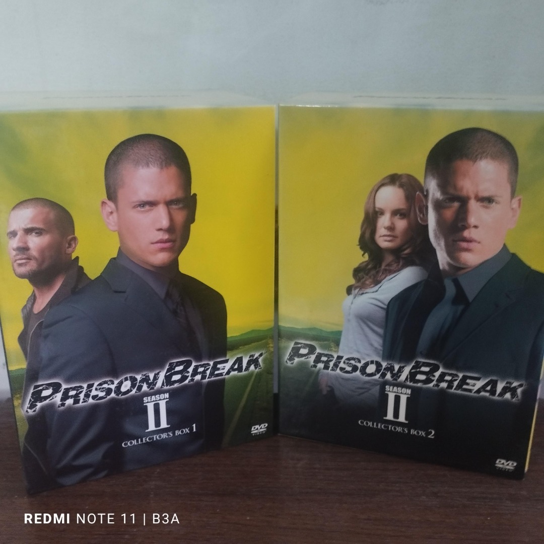 Prison Break Complete Seasons 2 and 4 DVD Box Set, Hobbies & Toys ...