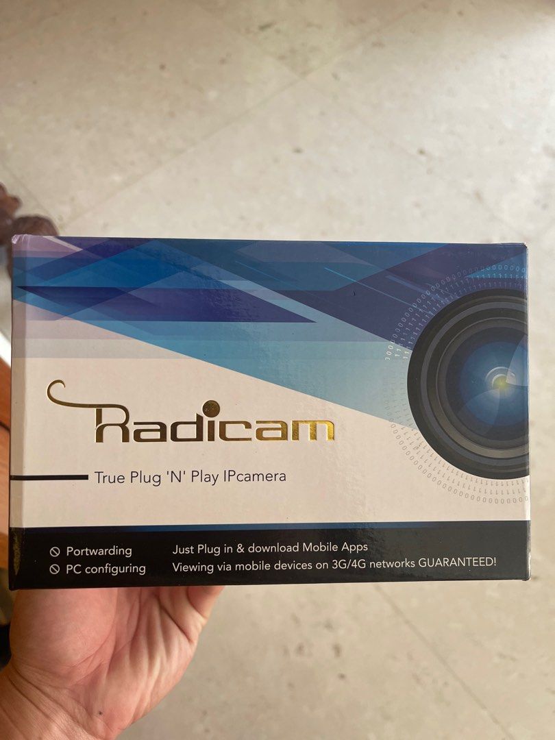 Radicam Camera—CCTV / Baby Monitor, Furniture & Home Living, Security ...