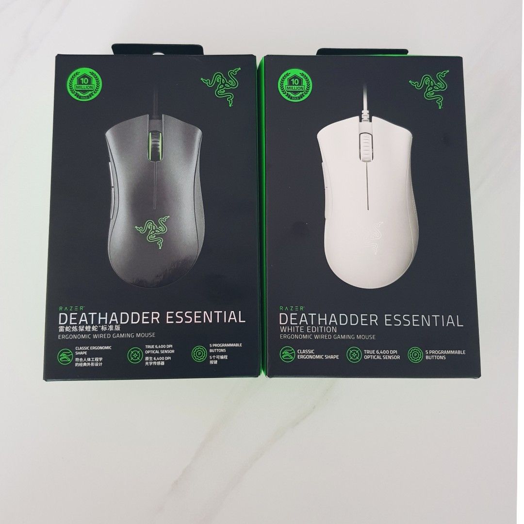 Razer DeathAdder Essential Gaming Mouse, Computers & Tech, Parts ...