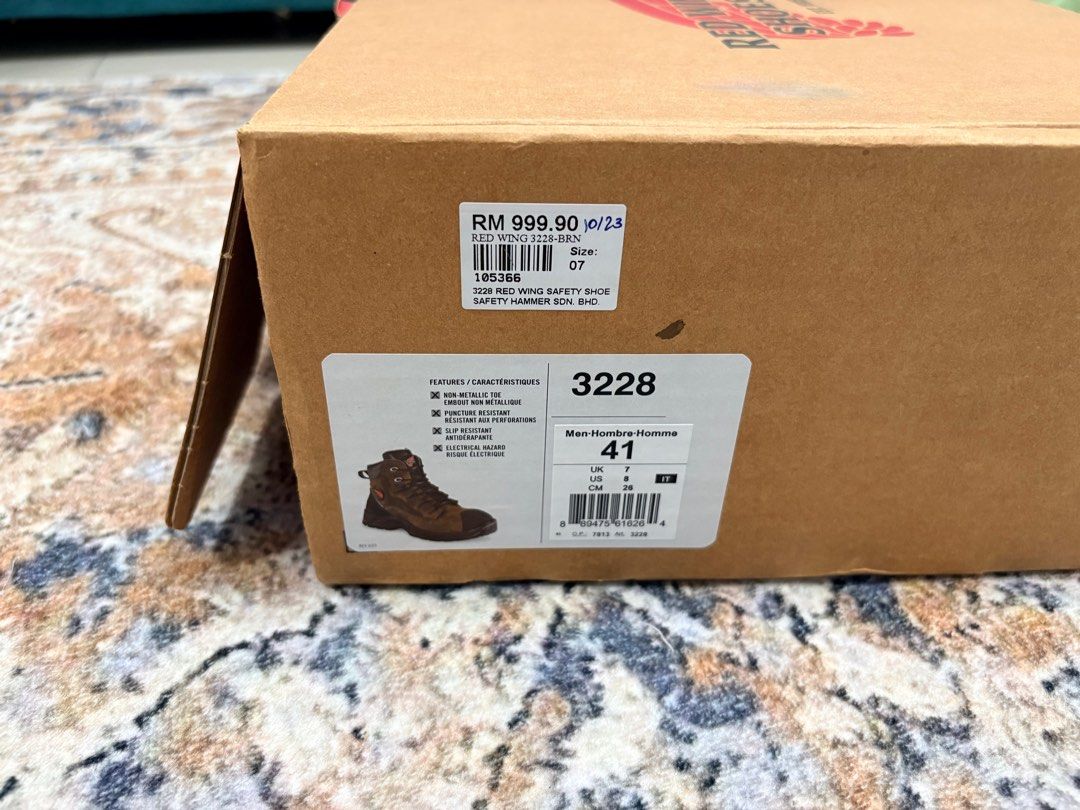 Red Wing PetroKing 3228 Safety Boot, Men's Fashion, Footwear, Boots on ...