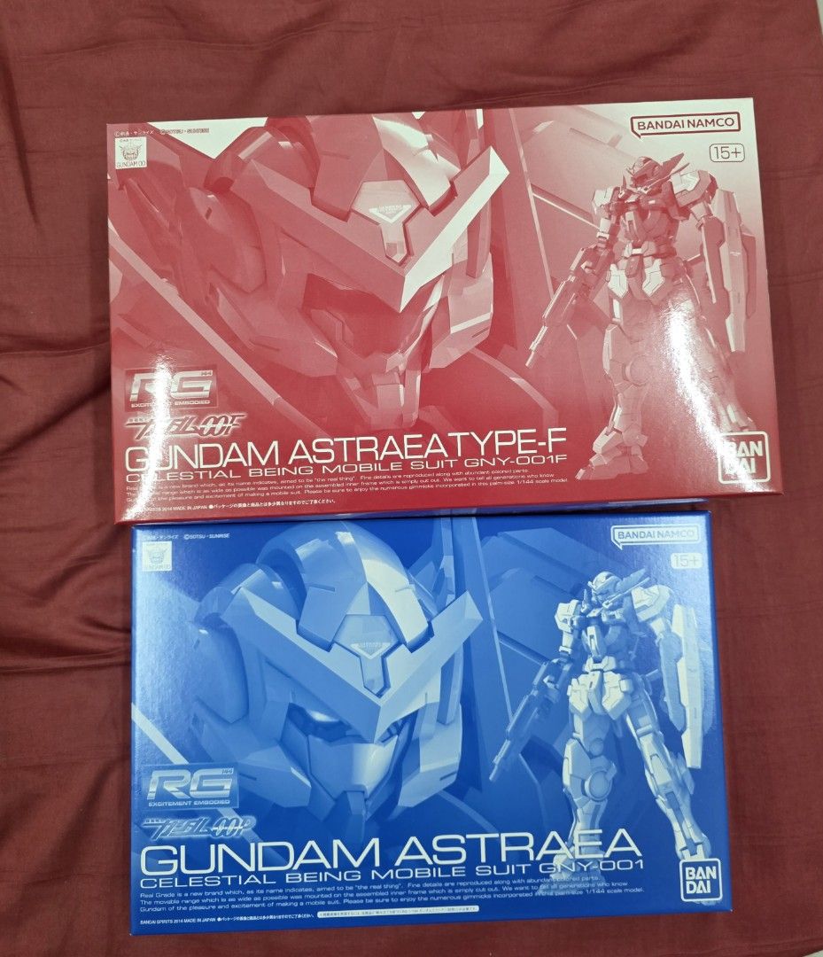 RG 1/144 Gundam Astraea Type-F & Astraea, Hobbies & Toys, Toys & Games ...