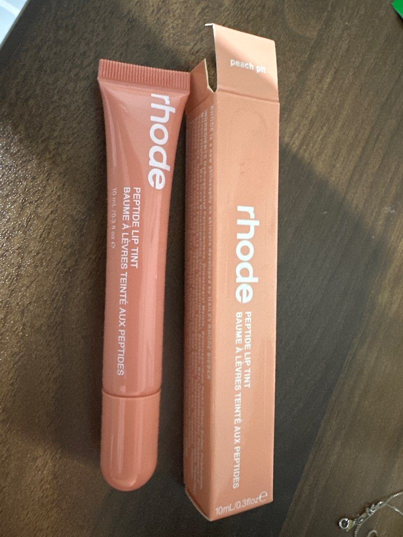 Rhode Peptide Lip Tint - Peach Pit, Beauty & Personal Care, Face ...