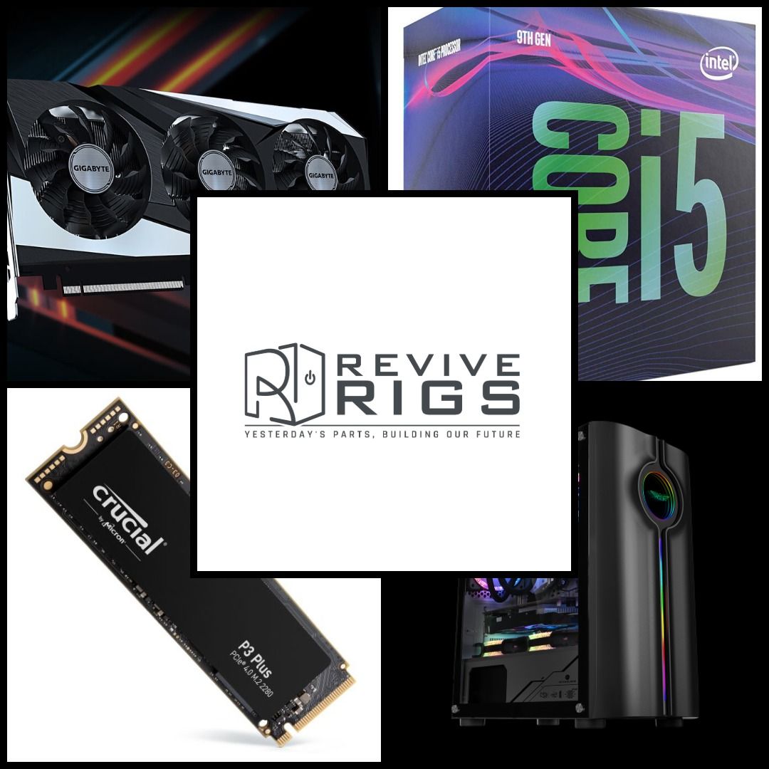 RTX 3060 12GB | i5 9400F | 32GB DDR4 | 1TB M.2 NVMe SSD | CUSTOM PC ...