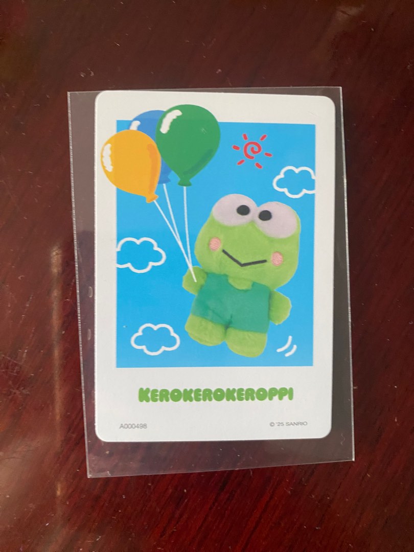 Sanrio 2025 Collector’s Card Plus 咭 卡 - 青蛙 Keroppi, 興趣及遊戲, 玩具 & 遊戲類 ...