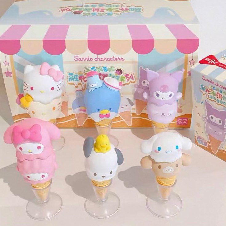 Sanrio Magnetic Ice Cream Blind Box, Hobbies & Toys, Toys & Games on ...
