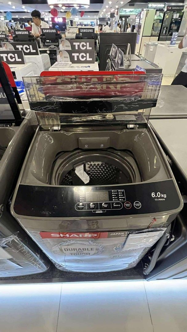 SHARP TOP LOAD WASHING MACHINE FULLY AUTOMATIC (NON INVERTER AND ...