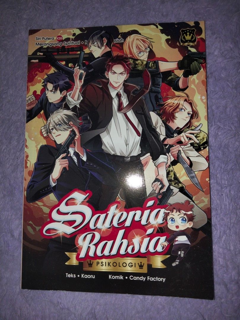 Siri Putera Sateria Rahsia Psikologi Comic Book, Hobbies & Toys, Books ...
