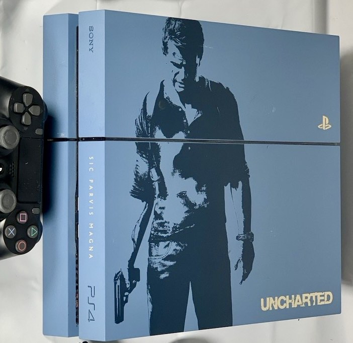 Sony PlayStation 4 Uncharted Limited Edition PS4 with 2 controllers ...