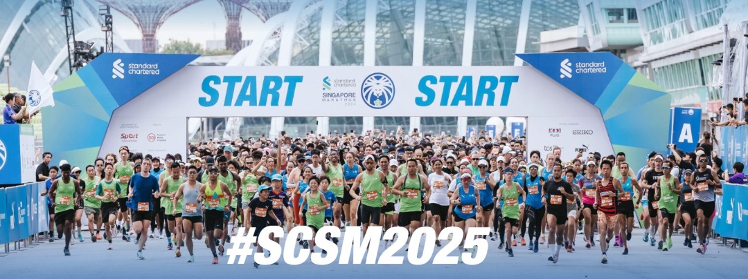 Standard Chartered Singapore Marathon 2025 SCSM - FM Full Marathon Pen C - 1 x male , 1 x female ...