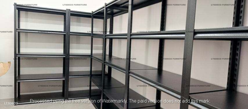 STEEL RACK 5LAYERS OFFICE PARTITION FURNITURES, Furniture & Home Living ...