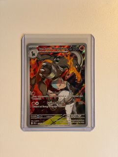 100/098 Pokemon Card Houndoom AR SV10 Glory of Team Rocket Japanese NM ...