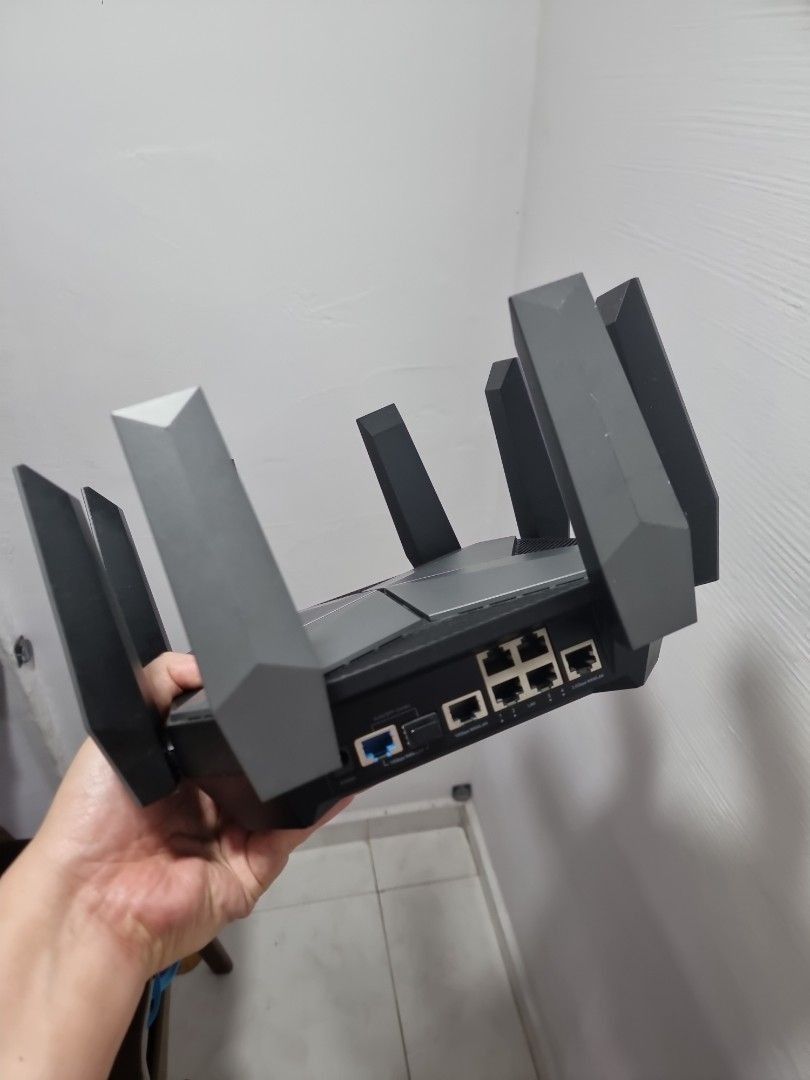 TP-Link Archer AXE300 Quad-Band Wi-Fi 6E Router, Computers & Tech ...