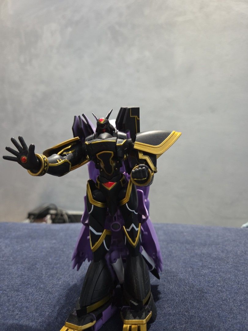 Transforming Digimon Action Figures - WarGreymon and Alphamon, Hobbies ...