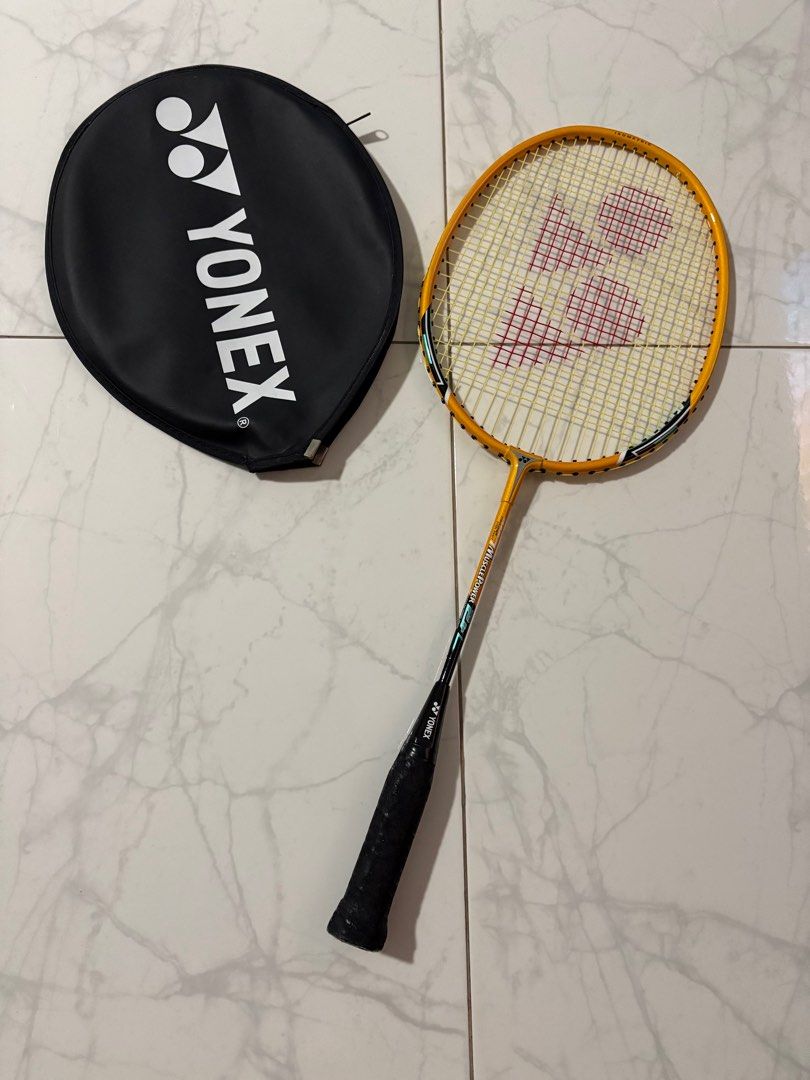 Yonex Badminton Racket with Cover, Sports Equipment, Sports & Games ...
