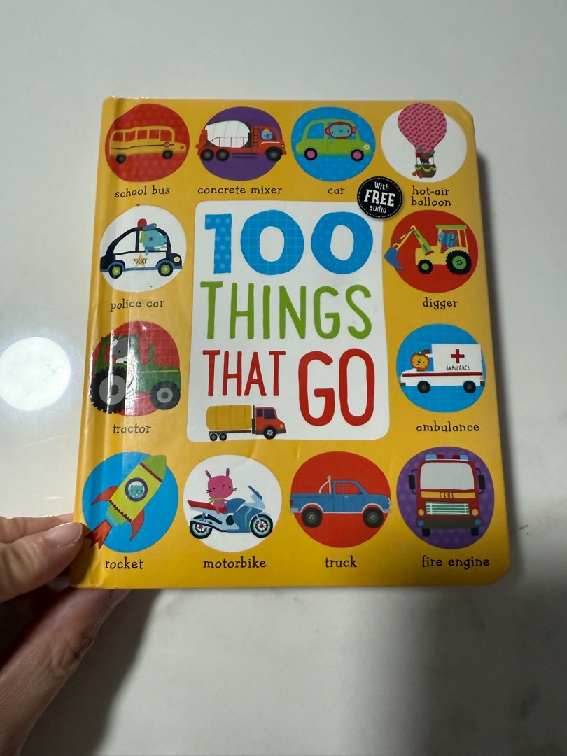 100 Things That Go Transport Book, Hobbies & Toys, Books & Magazines ...
