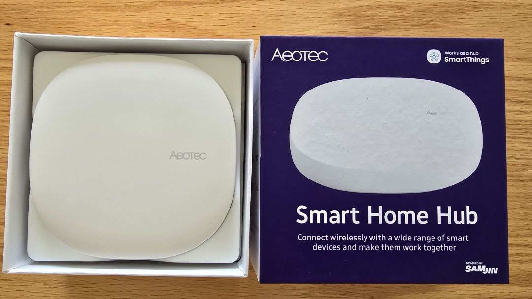 Aeotec Smart Home Hub - Works with SmartThings, TV & Home Appliances ...