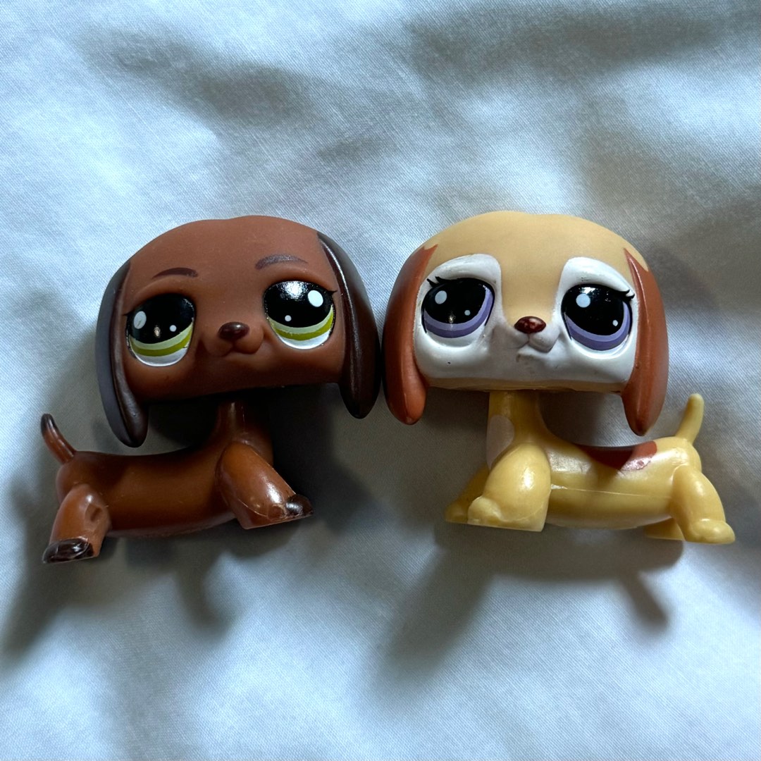 Authentic Littlest Pet Shop LPS Daschunds, Hobbies & Toys, Toys & Games ...