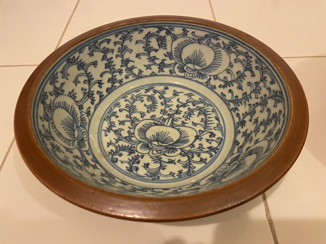 Antique Batavia Brown 18th century bowl, Hobbies & Toys, Memorabilia ...