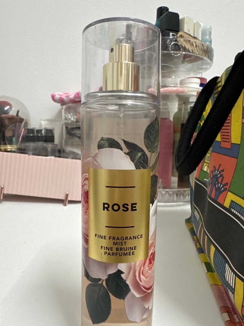 Bath & Body Works Rose Fine Fragrance Mist, Beauty & Personal Care ...