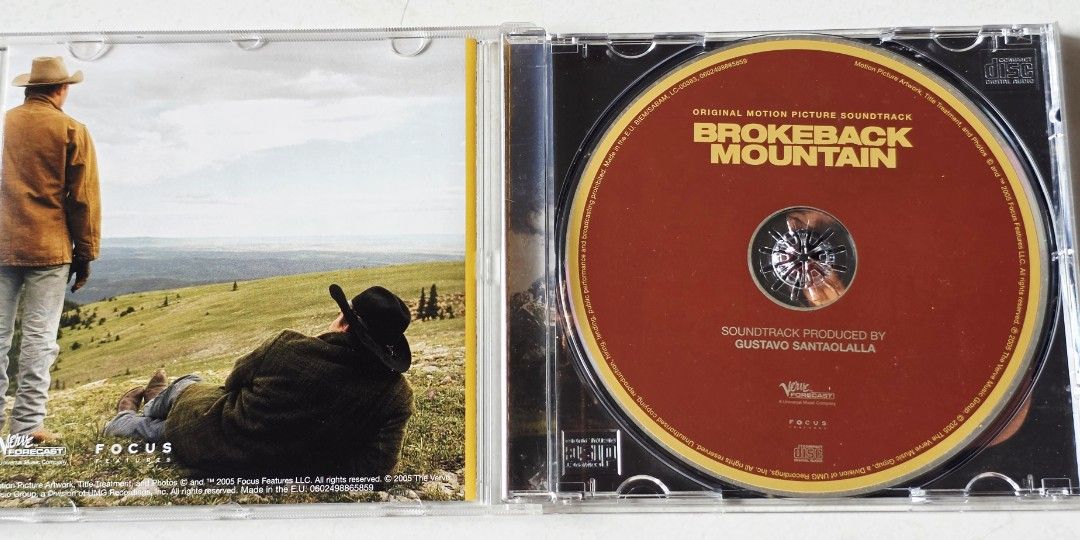 Brokeback Mountain ( ORIGINAL SOUNDTRACK MOTION PICTURE ) ( MADE IN THE ...