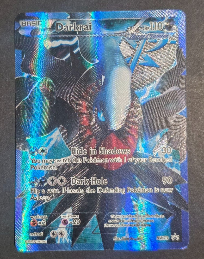 Darkrai #BW73 - Pokemon Promo [2013] - HP/Crease (Binder Condition ...