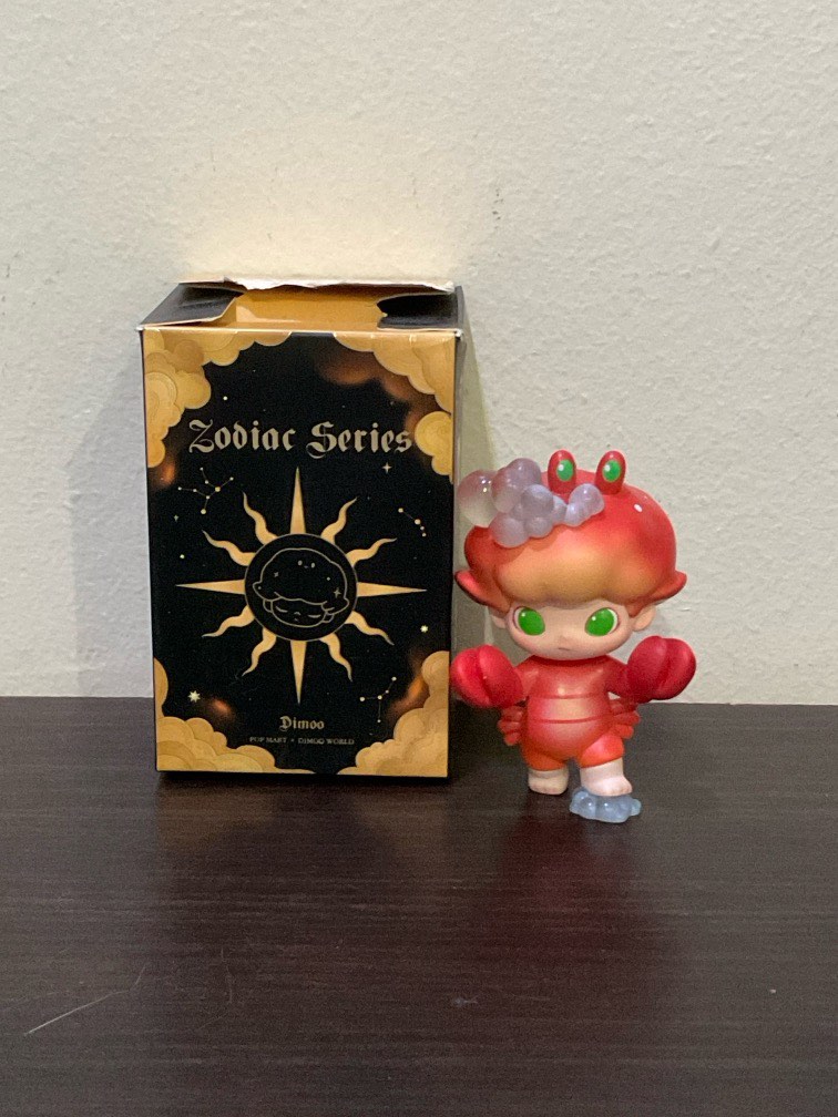 Dimoo Popmart Zodiac Series Cancer, Hobbies & Toys, Toys & Games on ...