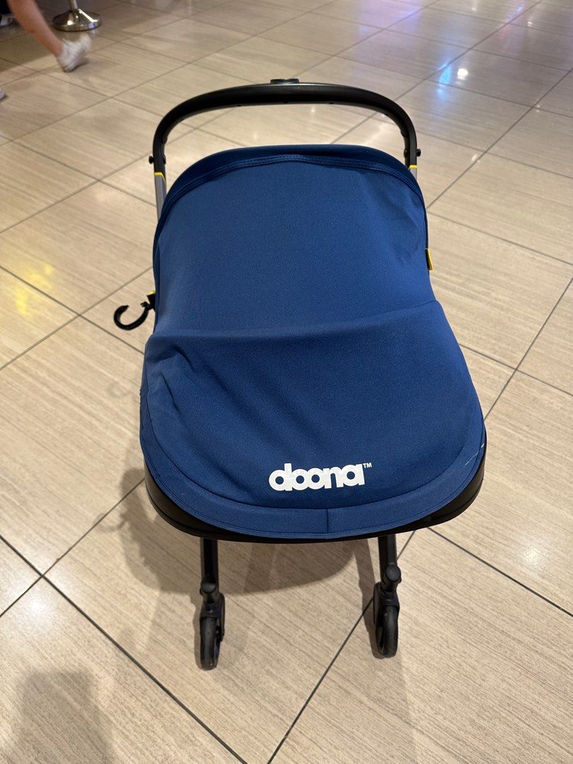 Doona Infant Car Seat & Stroller - Navy, Babies & Kids, Going Out, Strollers on Carousell