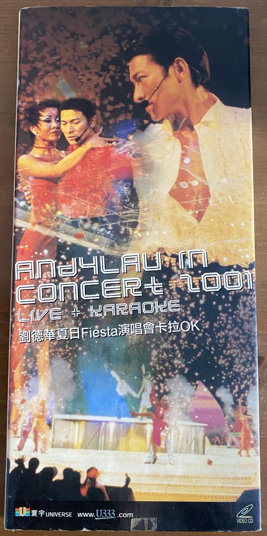 DVD, VCD - Andy Lau 劉德華 (04) - 2001夏日FIESTA演唱會卡拉OK, Hobbies & Toys ...