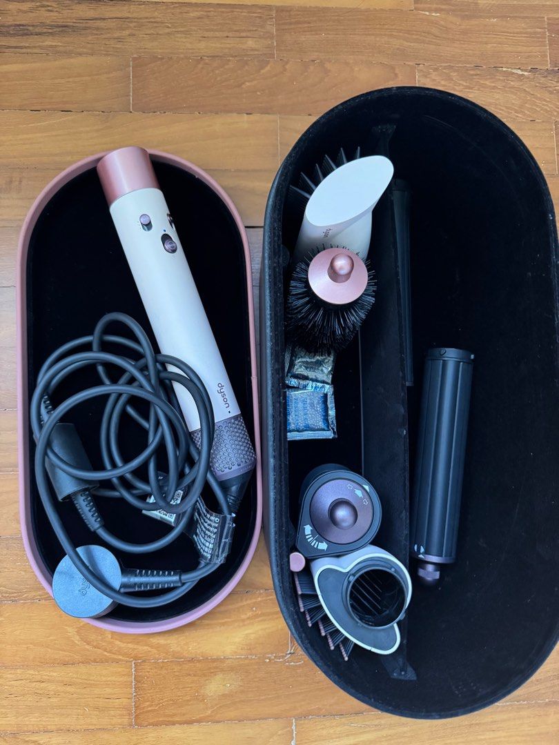 Dyson Airwrap Multi-styler and dryer complete long Ceramic pink and ...