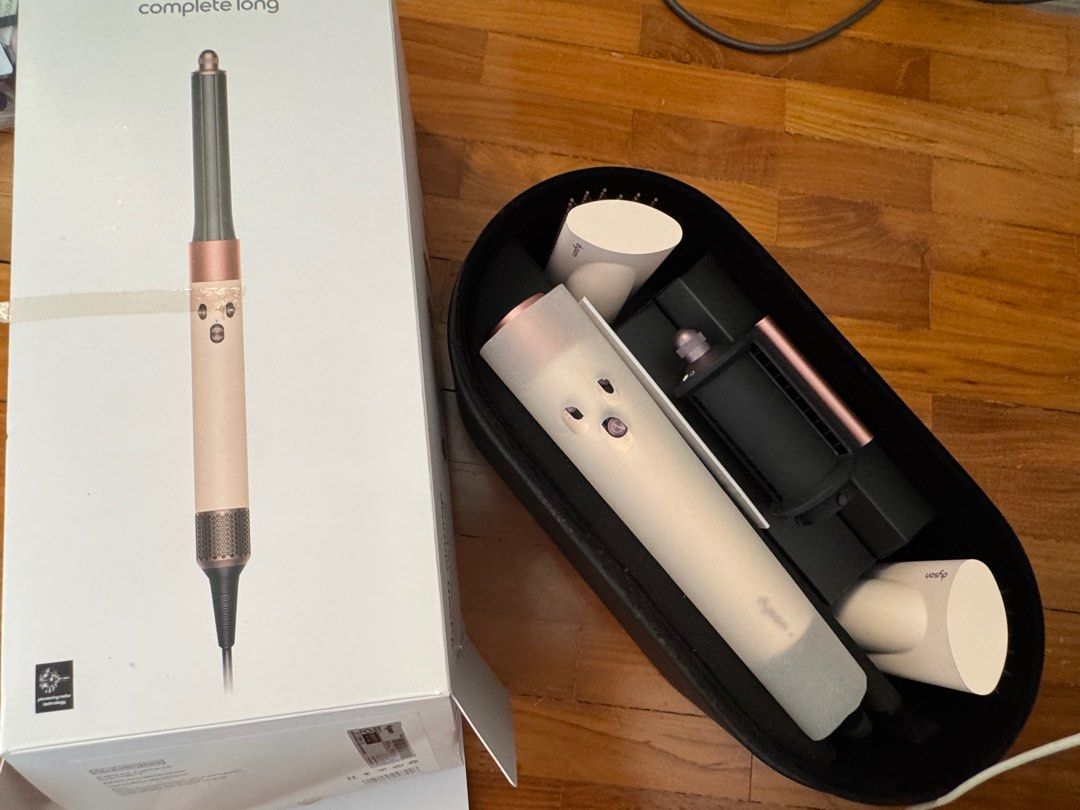 Dyson Airwrap Multi-styler and dryer complete long Ceramic pink and ...