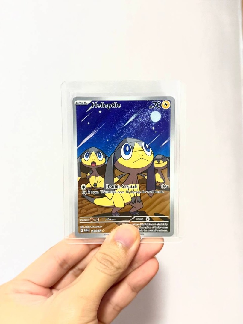 Helioptile IR Illustration Rare Mega Evolution Pokemon, Hobbies & Toys ...