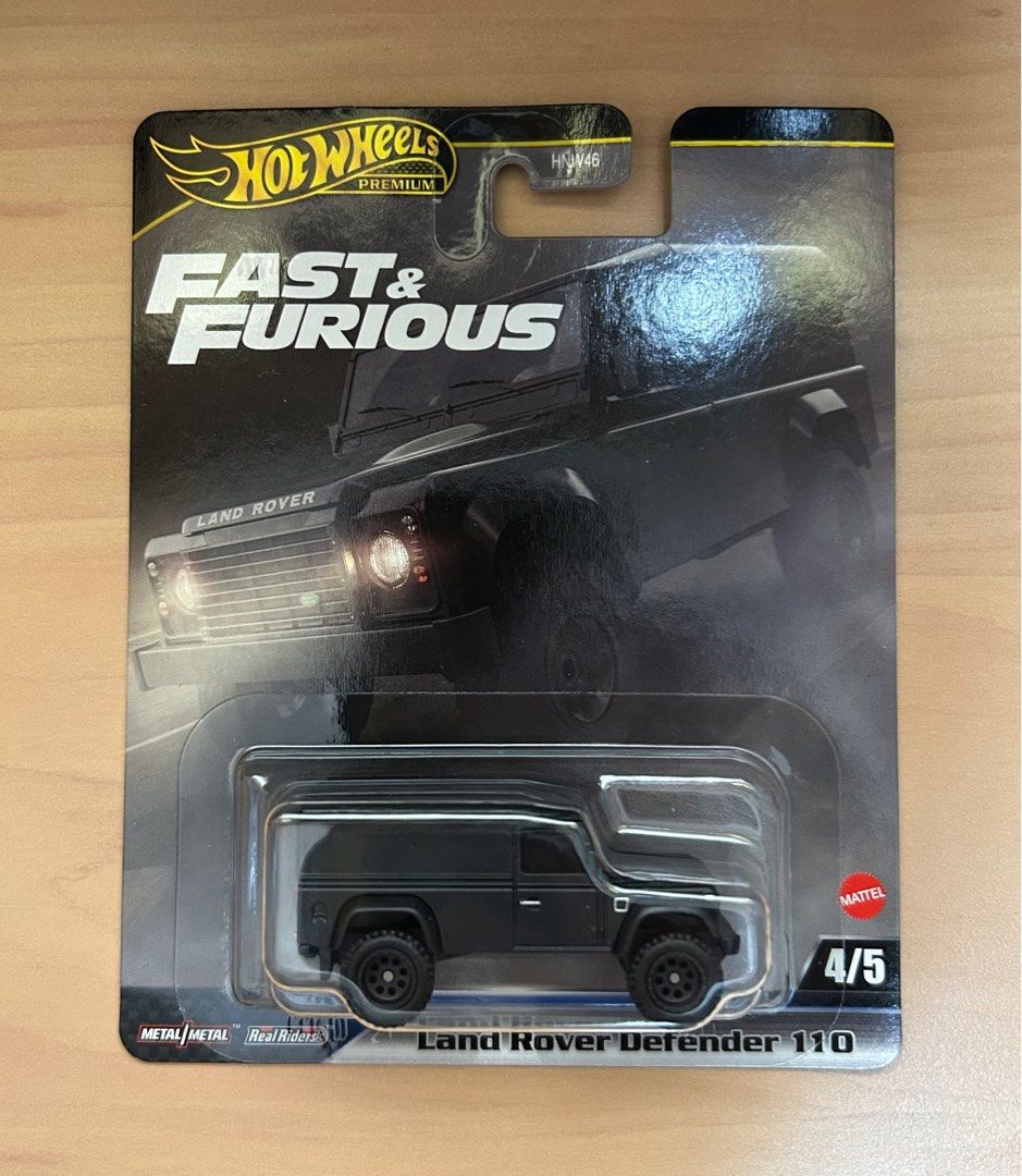 Hot Wheels Premium Fast and Furious Land Rover Defender 110, Hobbies ...