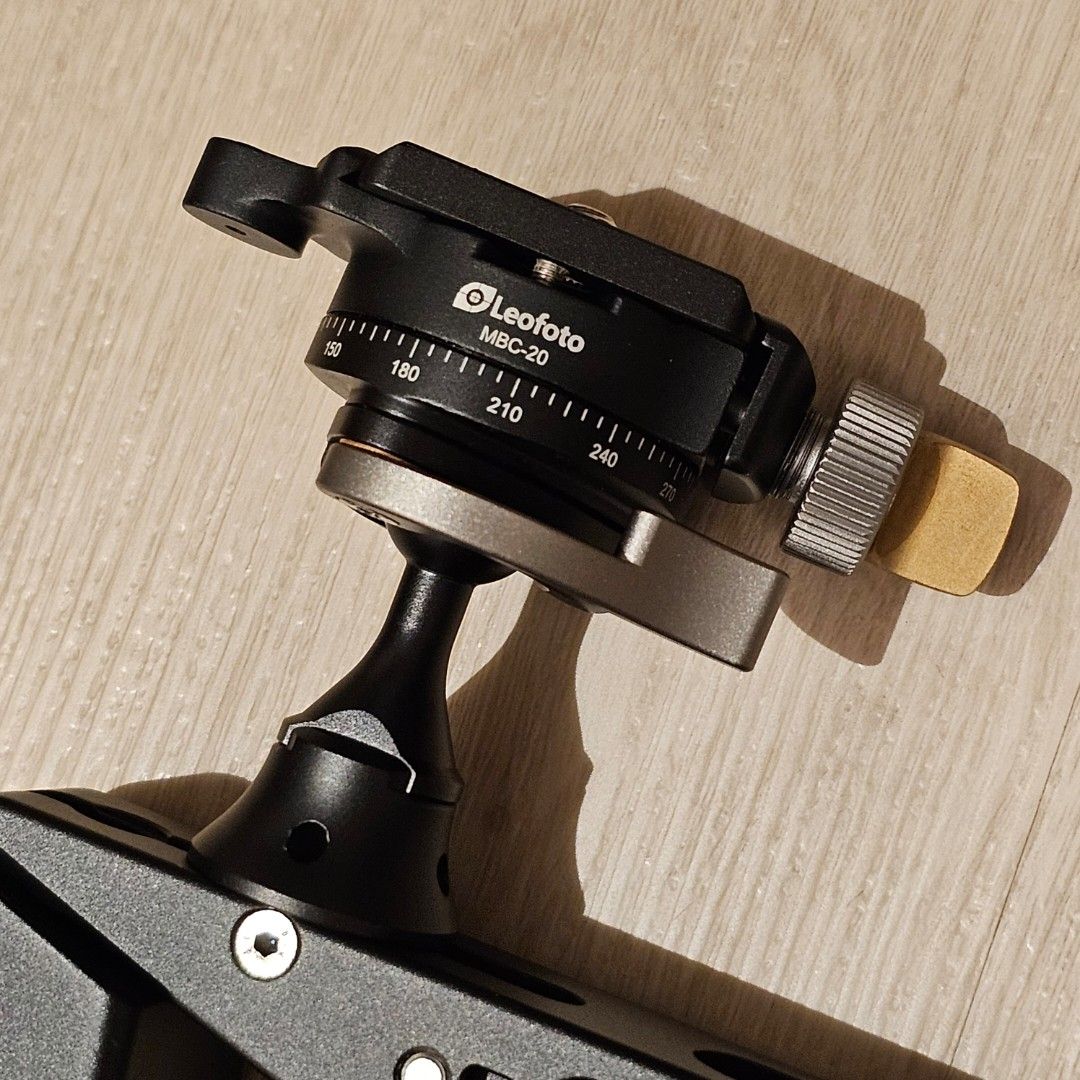 Leofoto MC-100 Clamp with Ballhead MBC-20, Photography, Photography Accessories, Tripods ...