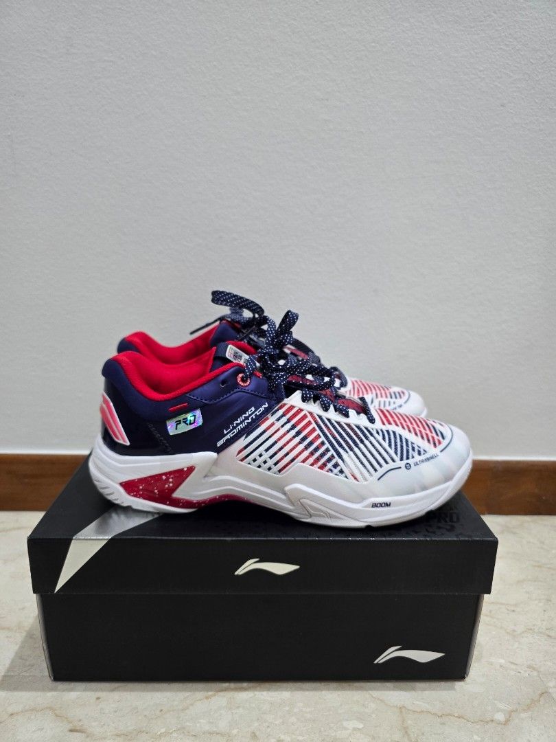 Li-Ning Axforce LT-01 Pro Badminton Shoes, Sports Equipment, Sports ...