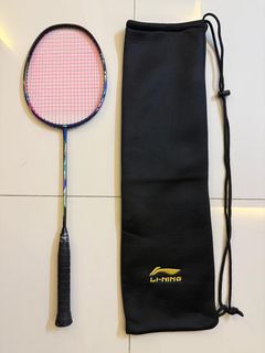 Li-Ning Axforce Cannon Badminton Racket, Sports Equipment, Sports ...