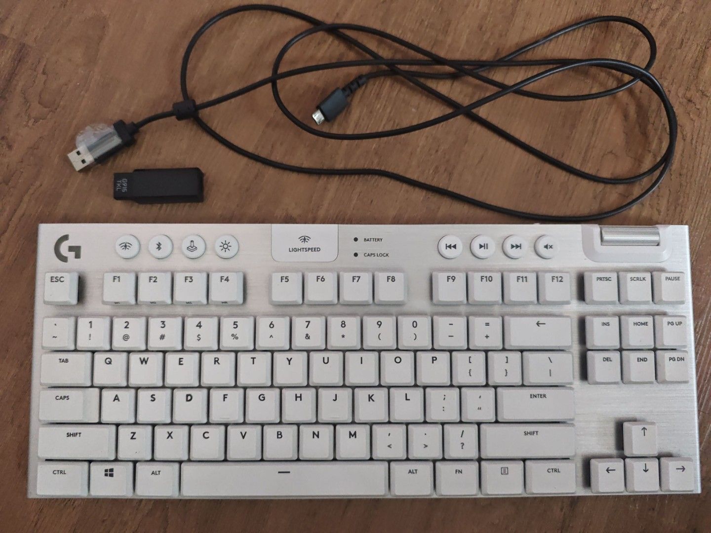 Logitech G915 TKL Lightspeed Wireless Mechanical Keyboard, Computers ...